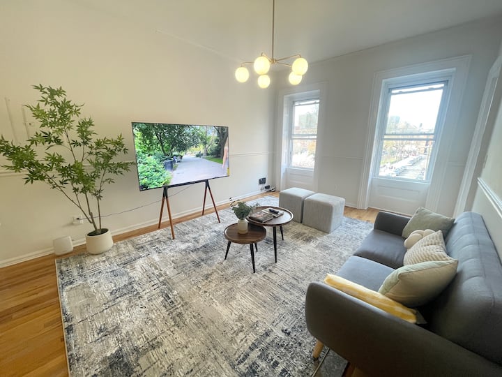 Park Hamilton House | 3b Top Floor Apt Mins To Nyc - Hoboken, NJ