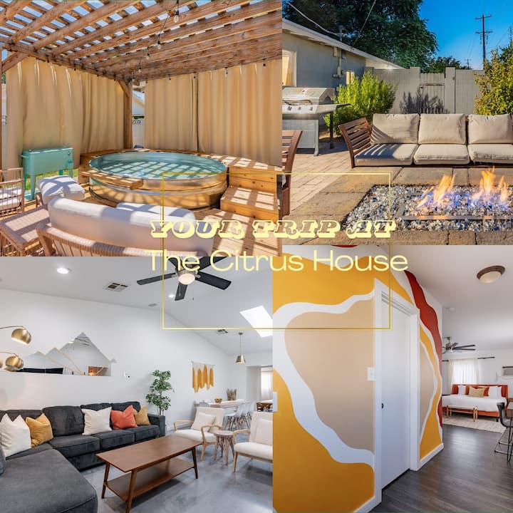 Near Scottsdale | Fire Pit & Cowboy Pool - Phoenix