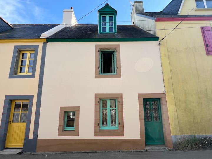 Maison De Bourg 19ème Siècle Sur L'île De Groix - Groix