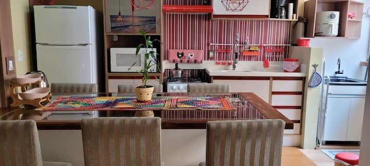 Apto Com Garagem, 2 Dorm., Perto Da Praia - Capão da Canoa