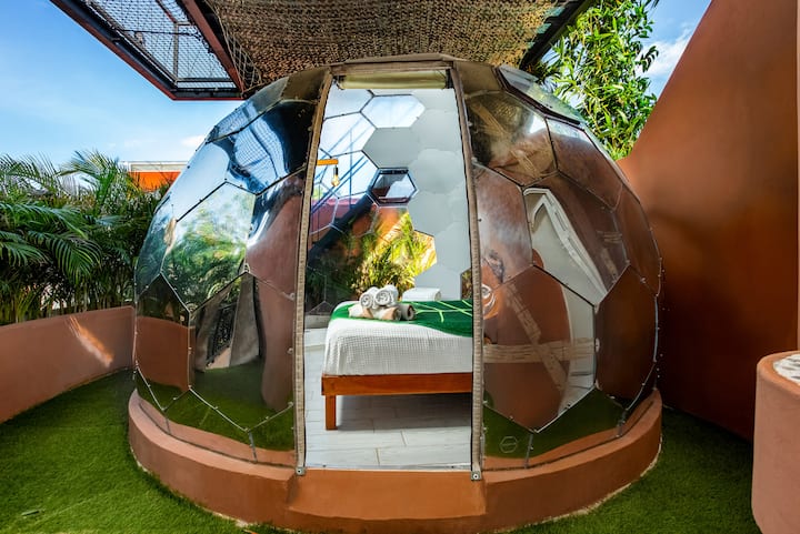 Private Glamping + Rooftop Sun, Only Adults - Playa del Carmen