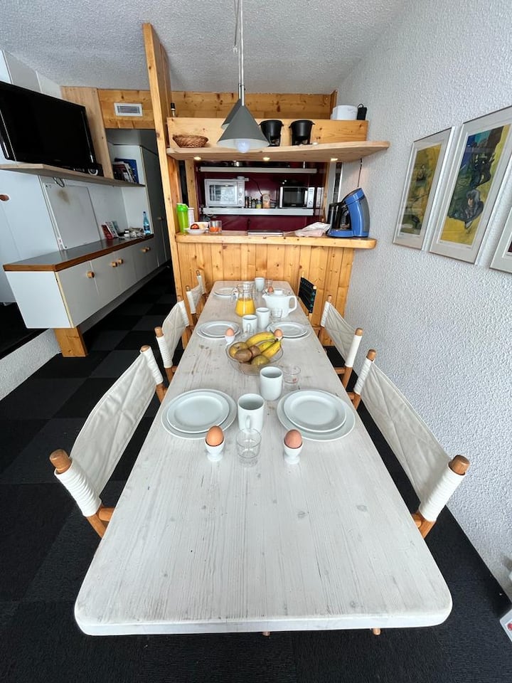 Appartement 6 Pax Face Aux Piste  Arc2000 - Arc 2000