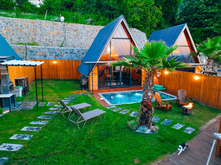 Bungorise 3 Bahçe Sıcak Havuz - Sapanca