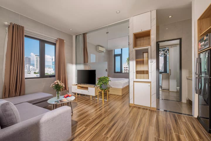 Apt 3f, 1 Bed, 200m To My Khe Beach, Center, Nice - Da Nang