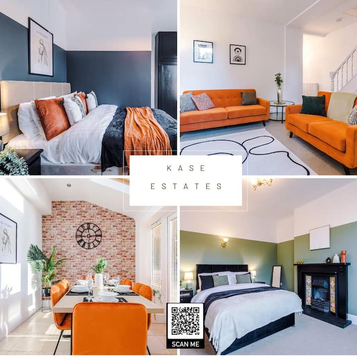 Free Parking - 4 Bed House - Ideal For Contractors - Chester