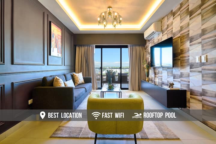 Best Location | Luxury 2-bedr Apt | Pool & Gym - Santo Domingo