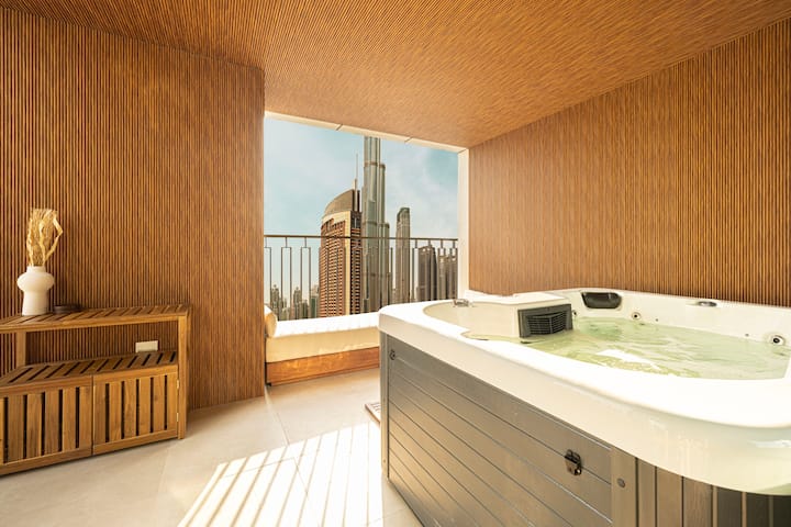 Seraya | 4bdr | Burj Views | Private Hot Tub - Dubai