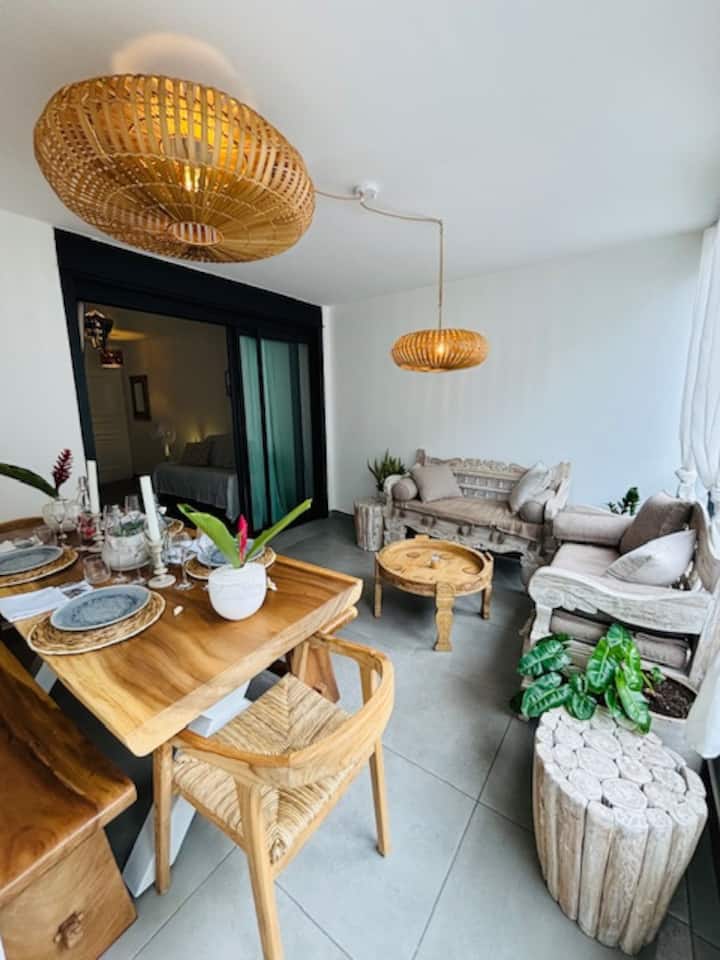Appartement Cosy à Saint Gilles Les Bains - Plage de Boucan Canot