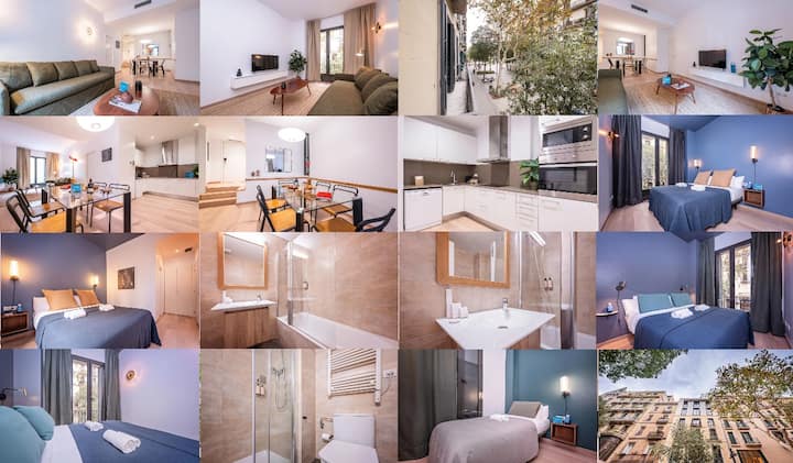 Groupflat 6 Bedr 4 Bath Next Casa Batlló 14 People - Barcelona