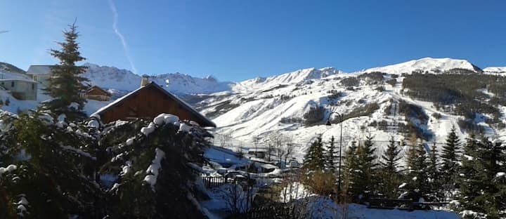 Au Cœur Du Chalet - Appartement Avec Jardin - Ceillac