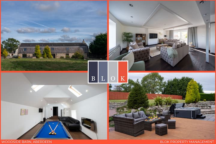 Woodside Barn-7-bed With Hot Tub/cinema/games Room - Scotland