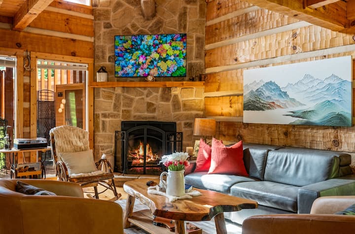 Botanical Hottub+sauna+ober-ski, Fireplace, Arcade - Gatlinburg, TN