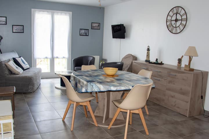 Joli Appartement à 300 M De La Plage à Pieds - La Guérinière