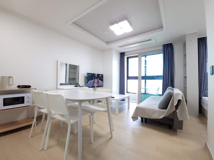 Stay Gree#155/oceanview/29㎡/ Busan Station 3분/4명가능 - 釜山