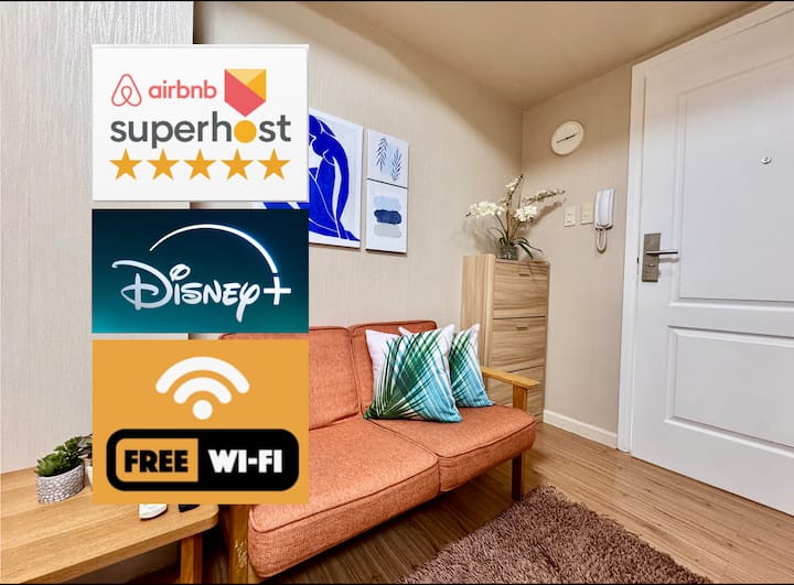 Rio In Azure 2br Up To 6 Guests With Pay Parking! - Parañaque