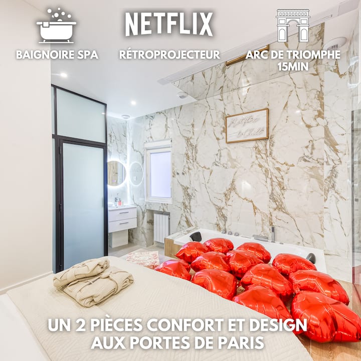 Netflix & Bubbles In Paris - Clichy