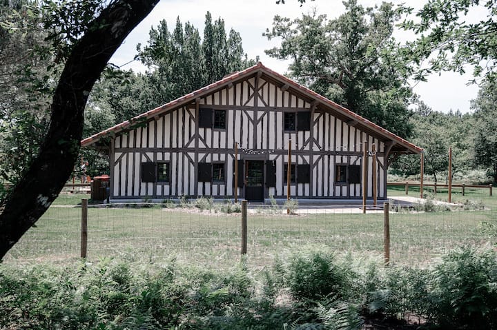 Maison Traditionnelle Au Cœur De La Forêt Landaise - Contis-Plage