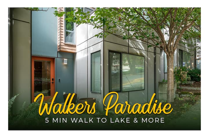 Walkers Paradise! ~ A/c ~ 5 Min Walk To Lake &More - Seattle, WA