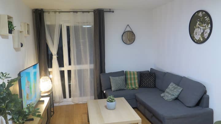 Le Cocon Lumineux - 20min Paris - Parking - Vigneux-sur-Seine