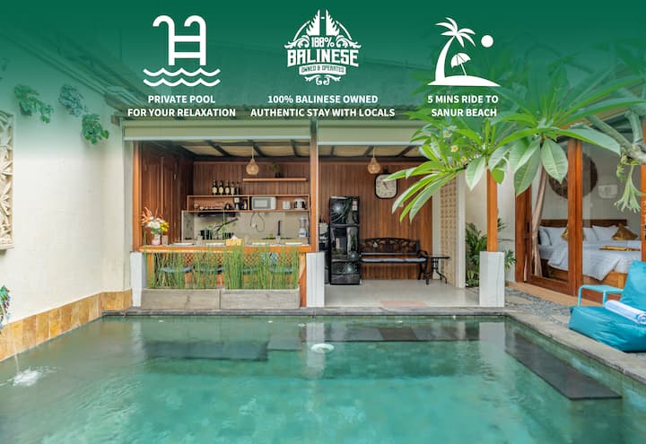 Relaxed Villa Living Near Sanur’s Beaches - Denpasar