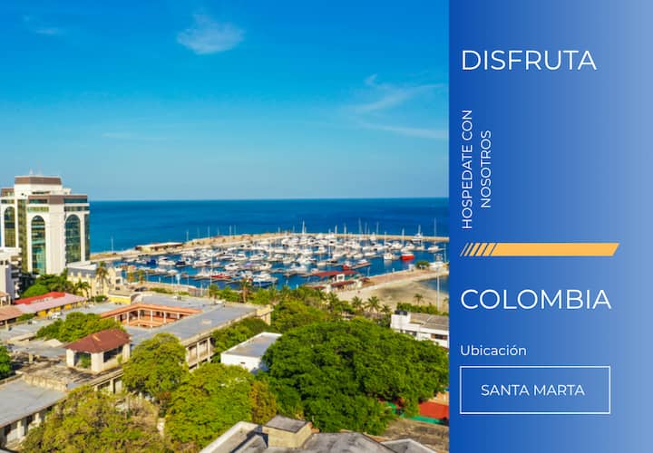 Cozy Apt+ac+parking+tv+laundry+wifi @Santamarta - Santa Marta