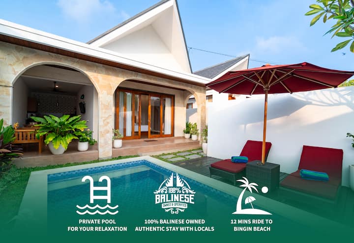 Romantic Hideaway Minutes Ride To Bingin Beach - Uluwatu