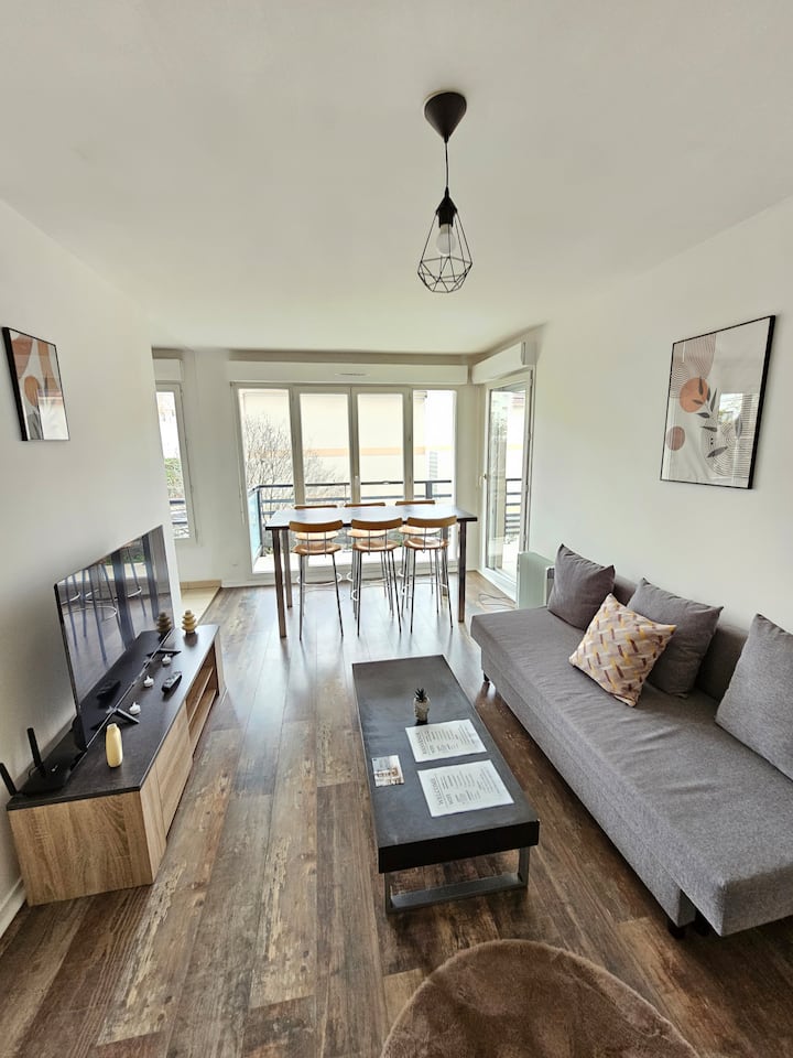 Appartement Cosy Parking Privé - Gennevilliers