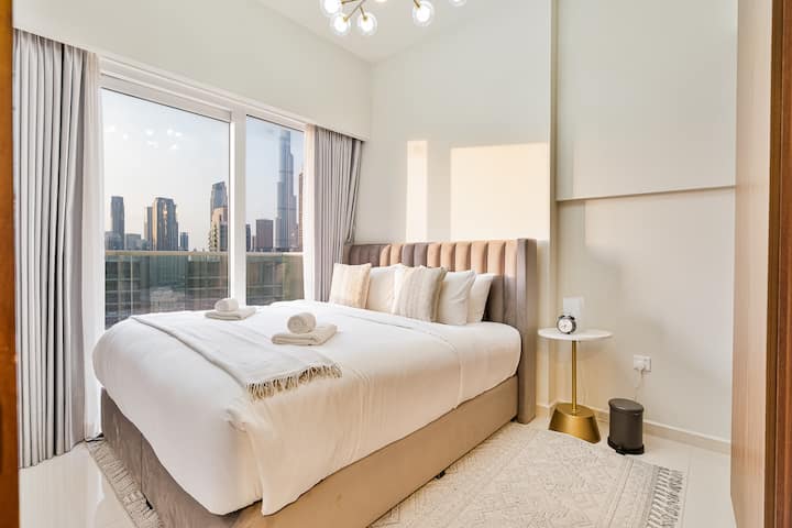 Amazing 1br Apt With Burj Khalifa Views - Dubai