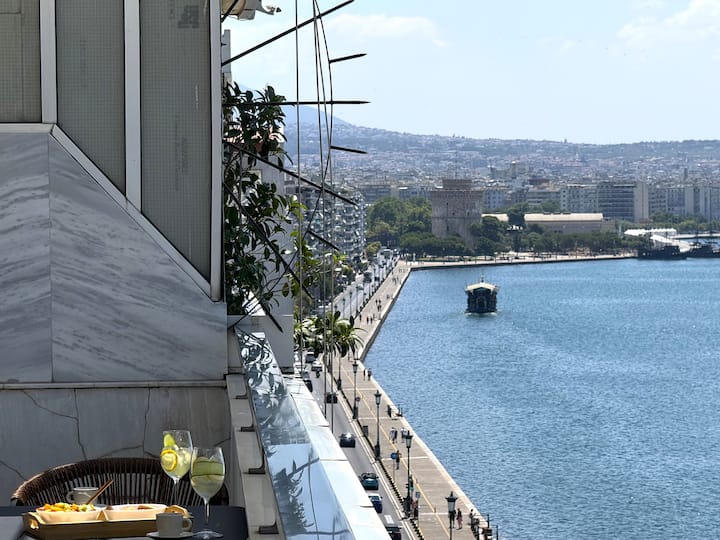 Zeusbnb Penthouse Sea View - Thessaloniki
