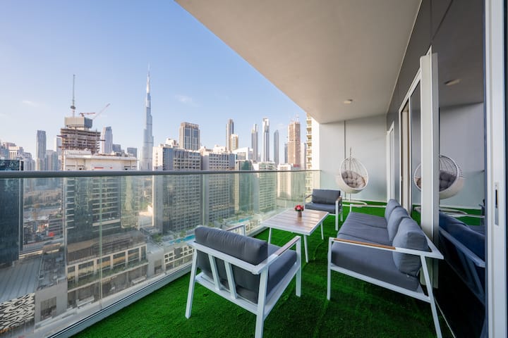 Luxury 2bdr With Full Burj Khalifa View - Dubai
