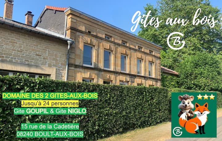 Domaine Des Gites-aux-bois (24 Personnes) - Ardennes