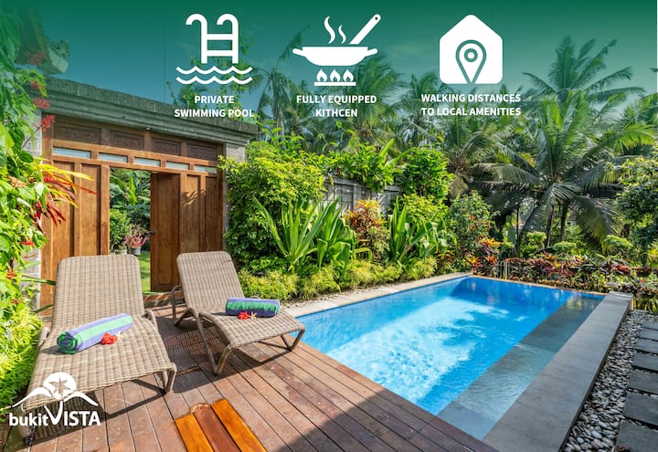 Balinese Villa In Ubud Family Paradise With Pool - Ubud