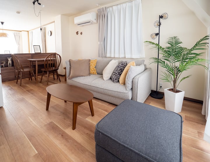 2-minute From Matsumoto Sta,49㎡ Space,max 5 Guests - Matsumoto