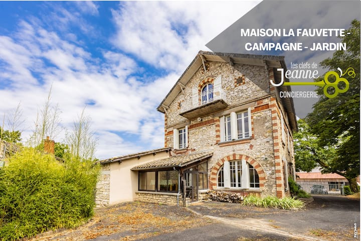 Maison La Fauvette - Campagne - Jardin - Jardin des Paradis de Cordes-sur-Ciel