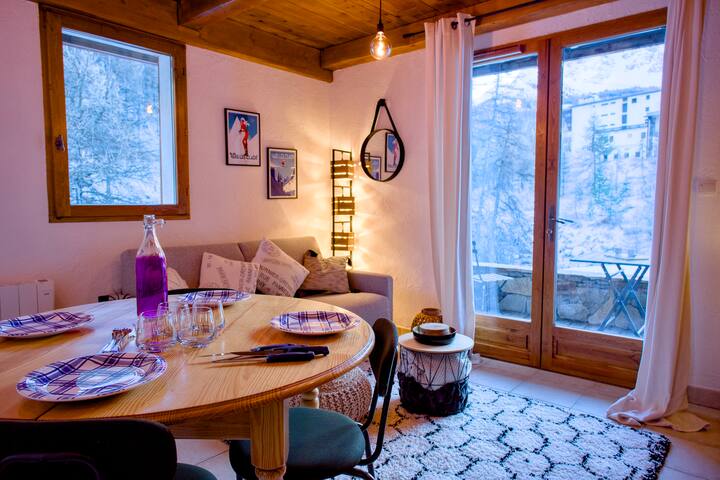 Cocon En Montagne Avec Jardin Et Accès Pistes - Saint-Véran