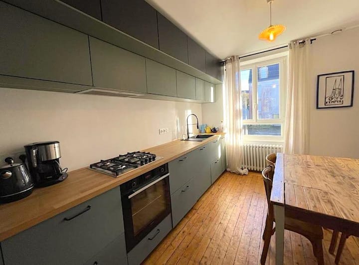 Ty Kerf' Proche Centre Maison Cosy - Quimper