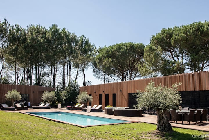 Sublime Villa D'architecte
8 Personnes Max - Lit-et-Mixe
