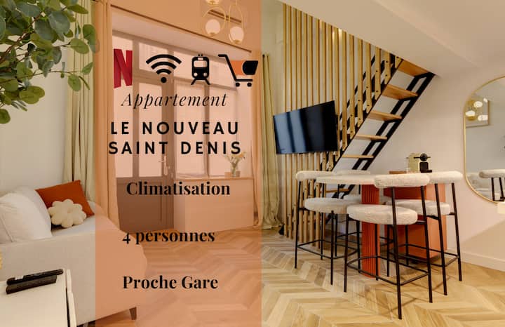 090 - Le Nouveau Saint Denis - Clim - 4pers - Lattes