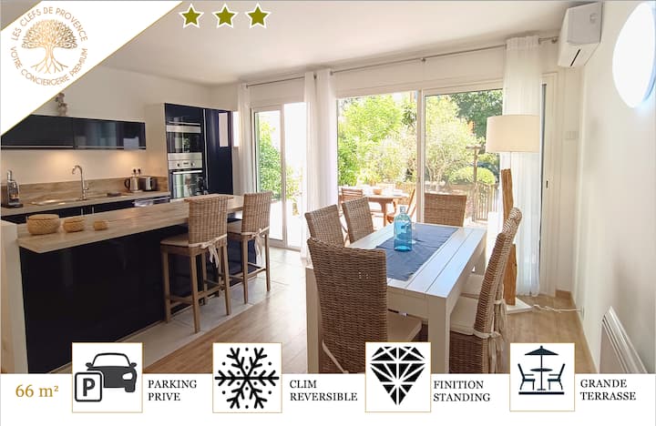 Le Ptit Paradis D'emma + Parking - Plage de Cassis