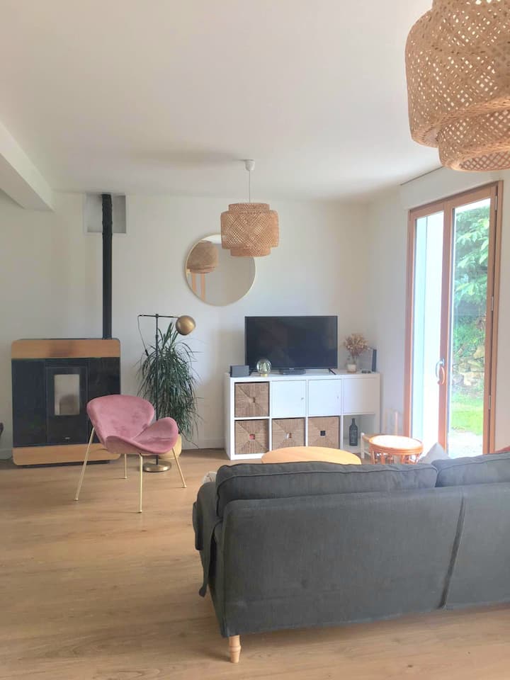 Jolie Maison Cosy Familiale - La Forêt-Fouesnant