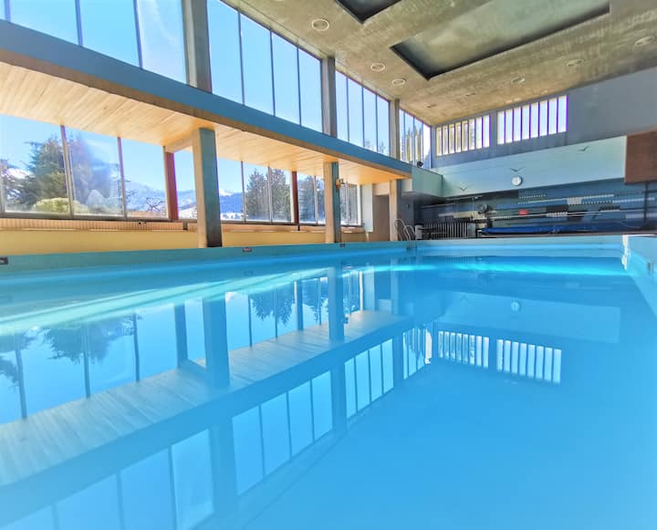 Cosy Studio / Piscine Chauffée - Megève