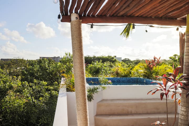 Amazing Apartment, Private Pool & Rooftop. - Tulum