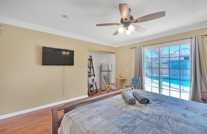 G1• Master Suite W/ Pool Near Ont Airport - 奇諾