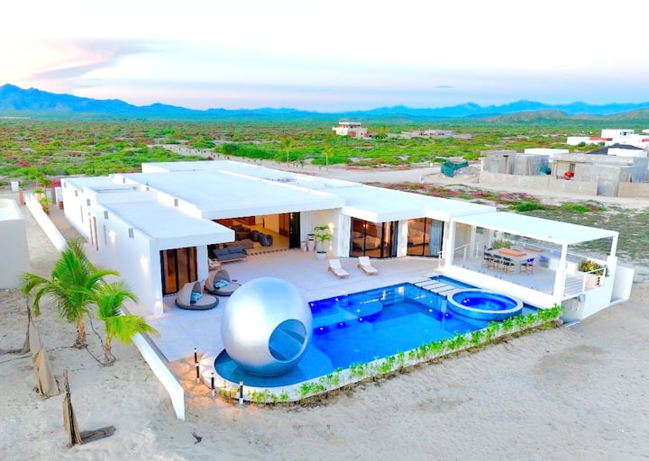 Perla Del Mar, All-inclusive Seaside Villa At Baja - Cabo Pulmo National Park