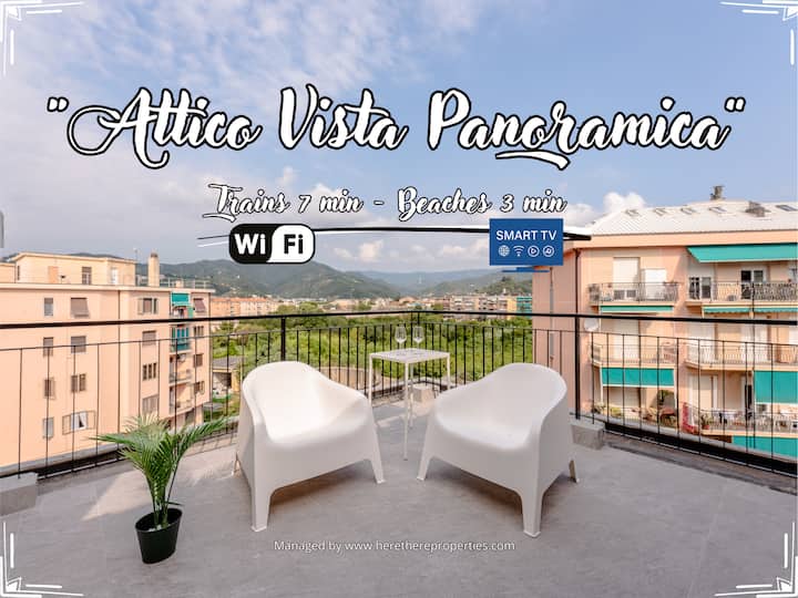 [Penthouse Vue Panoramique] Mer 3min • A/c • Wifi - Celle Ligure