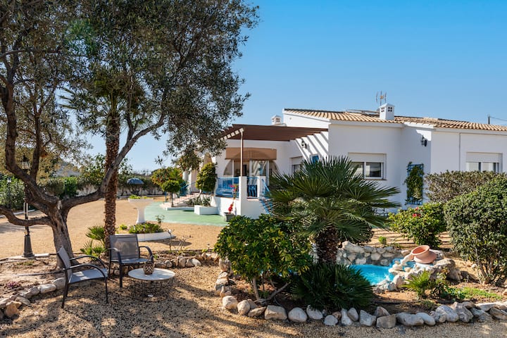 Villa Galandú Villa Méditerranéenne Avec Piscine. - Villajoyosa