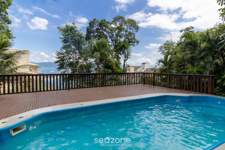 Sea View Apt 240m From The Beach In Jurerê Ido207 - Florianópolis