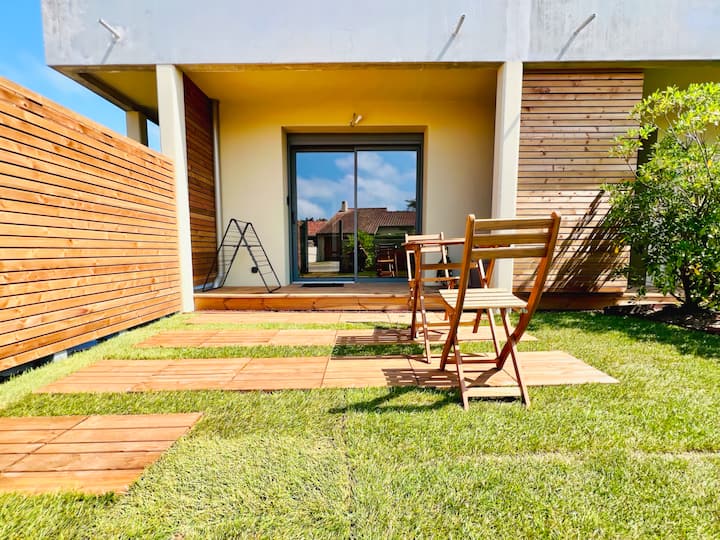 Appart T2 Jardin 300m Plage - Capbreton