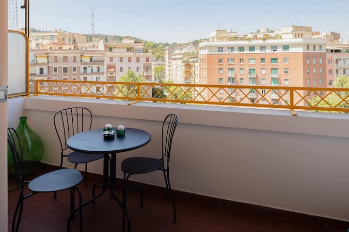 Appartamento Panoramico Vicino S.pietro E Vaticano - Rome