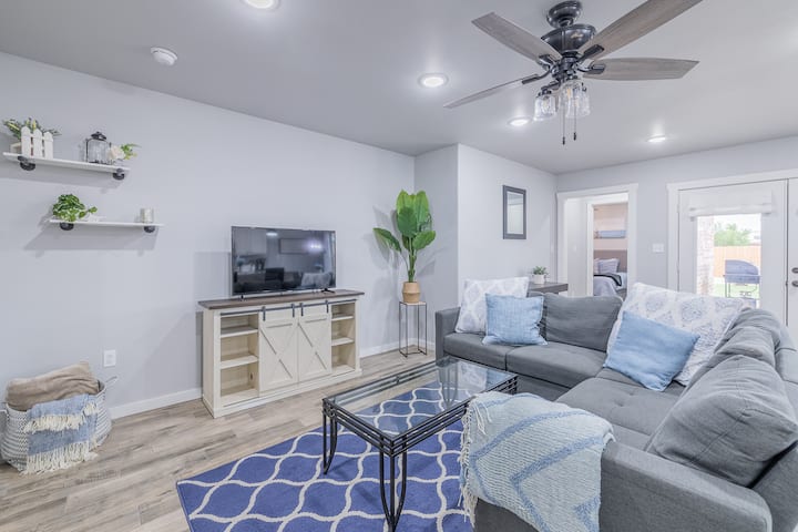Something Blue- Family Friendly W/ Large Backyard! - Lubbock, TX